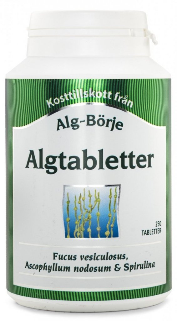 Algtabletter, Alg-Börje, Algi Morskie, Suplement Diety | Biokord.com ...