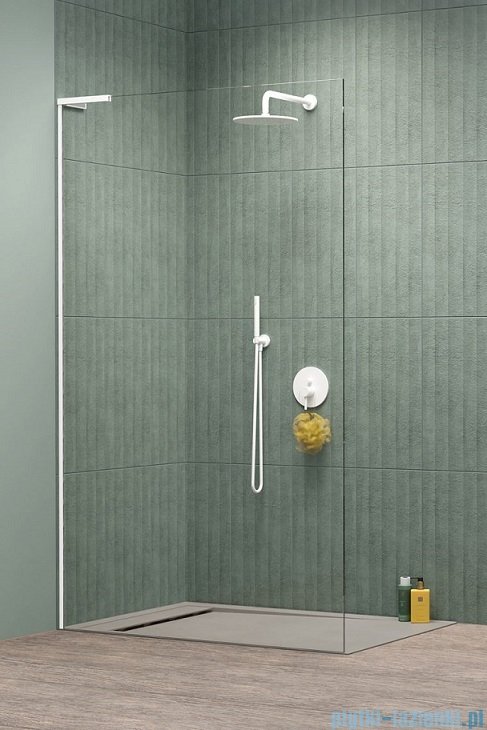 Radaway Modo SL White II kabina Walk-in 65x200 lewa szkło przejrzyste ...