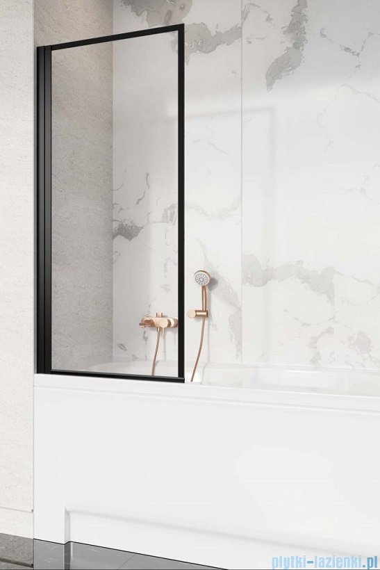 Radaway Nes 8 Black Pnj I Frame parawan nawannowy 80cm lewy czarny mat ...