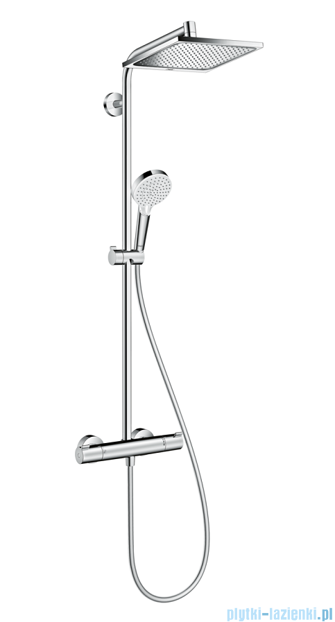 Hansgrohe Crometta E 240 1JET zestaw natryskowy termostatyczny EcoSmart ...