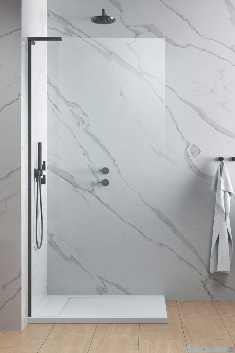 Radaway Modo SL II Brushed GunMetal kabina Walk-in 105x200 lewa ...