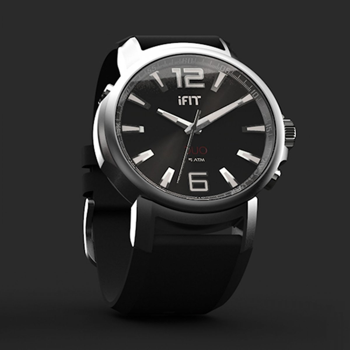 Zegarek iFit Duo Round Men - Akcesoria