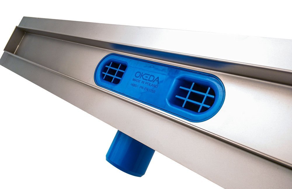 OKEDA Odpływ liniowy PRIME LINE 60cm - dwustronny - ruszt pod płytkę ...