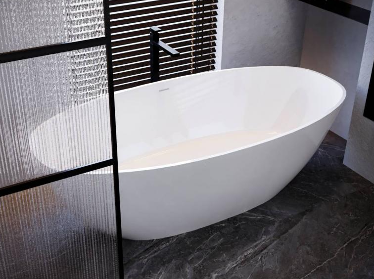 MIRAGGIO Wanna wolnostojąca 180cm MATEO 0001258 - Wanny wolnostojące