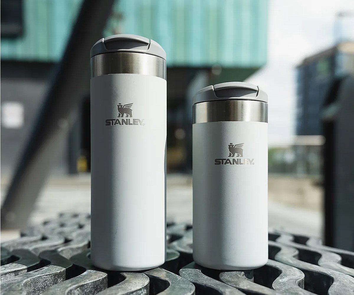 Kubek termiczny Stanley AeroLight Transit 470 ml szary FOG METALLIC