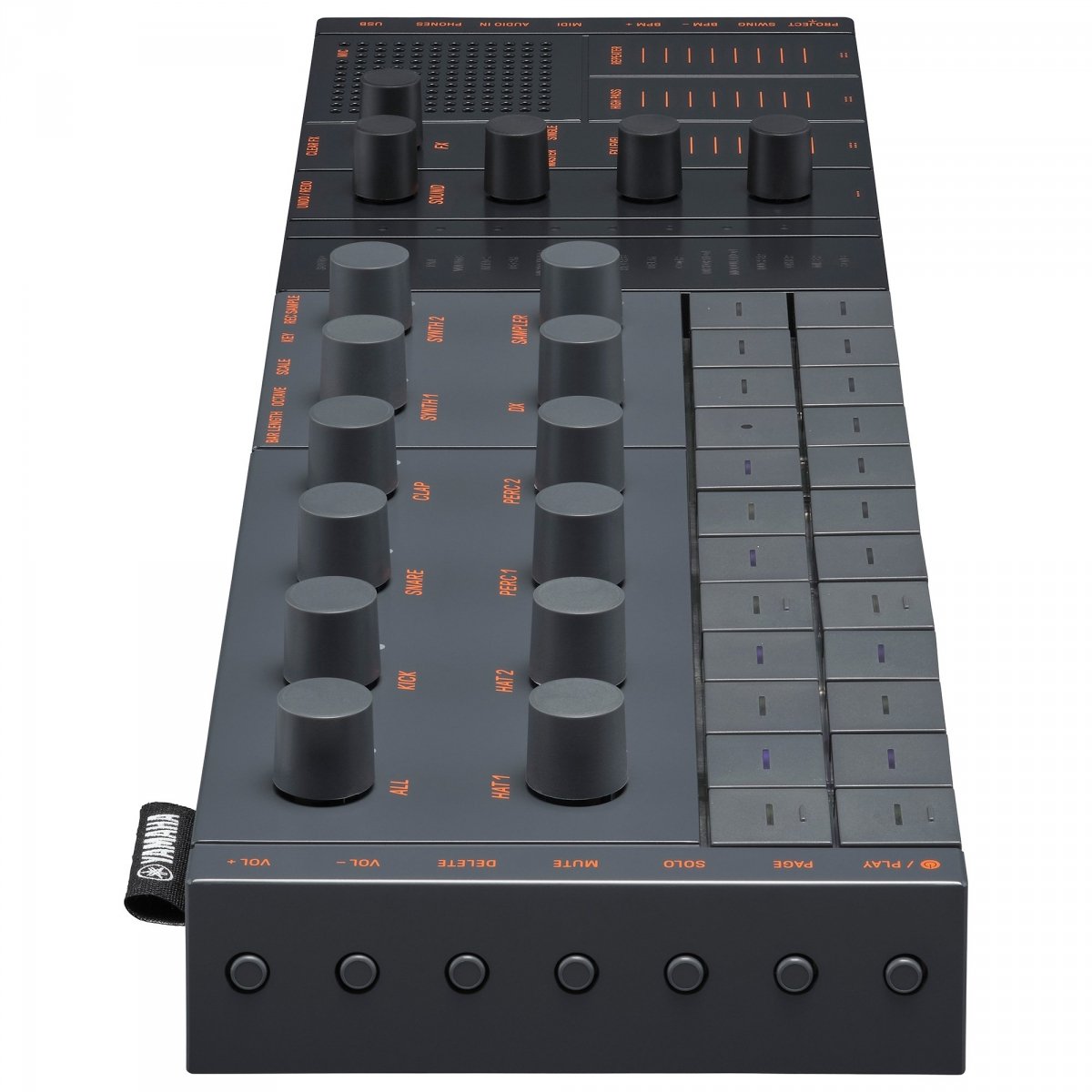 Yamaha SEQTRAK BK czarna maszyna perkusyjna SEQTRAKBL 4957812675406 ...
