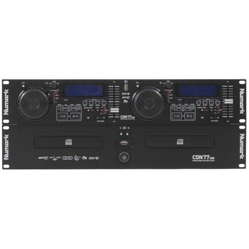 NUMARK CDN77 USB Podwójny odtwarzacz cd z usb