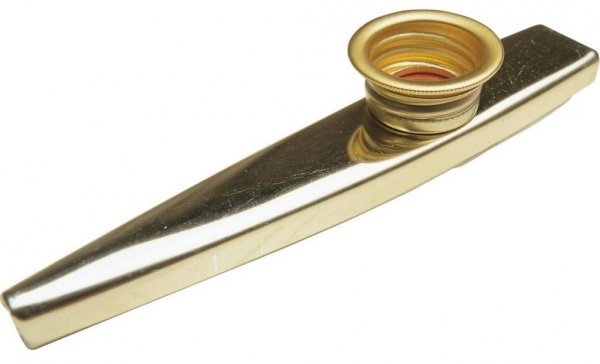 Kazoo metalowe, mirliton, instrument, dla dzieci