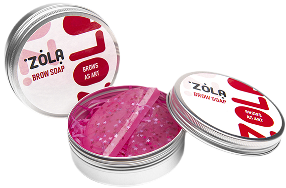 ZOLA Mydło do Brwi i utrwalania włosków 50gr. - Lifting i laminacja