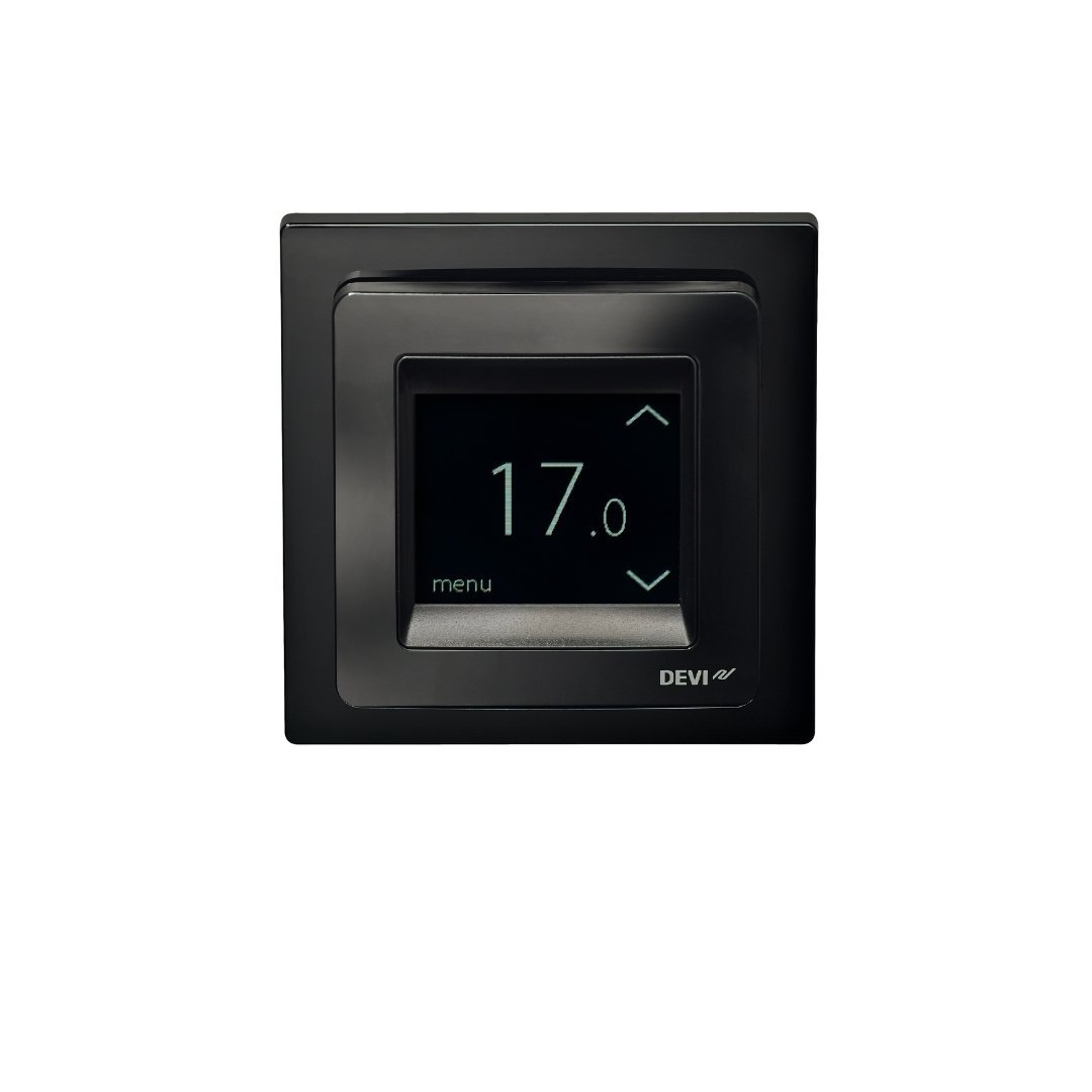 DEVIreg Touch czarny 140F1069 - Regulator temperatury DEVI