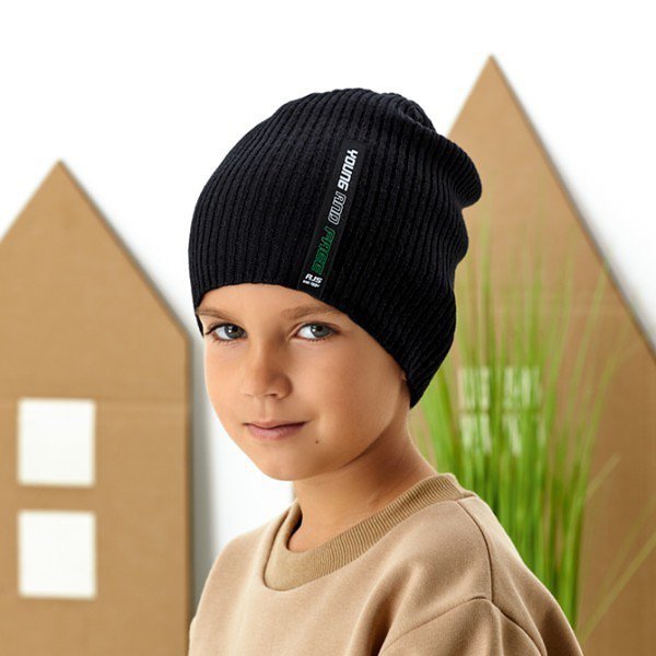 AJS 48-153 czapka chłopięca - Czapki dla dzieci - Dziecko,