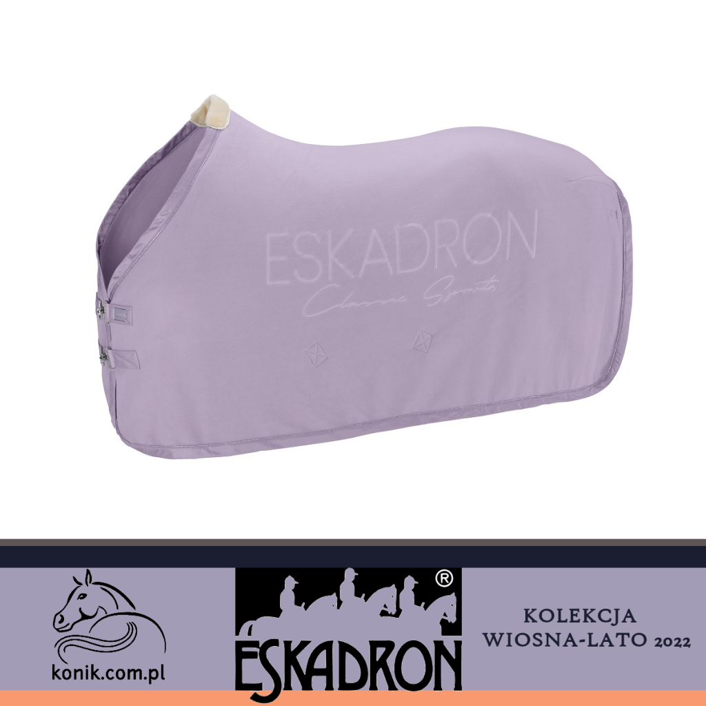 Derka polarowa FLEECE STAMP Classic Sports S/S 22 - Eskadron - silk purple