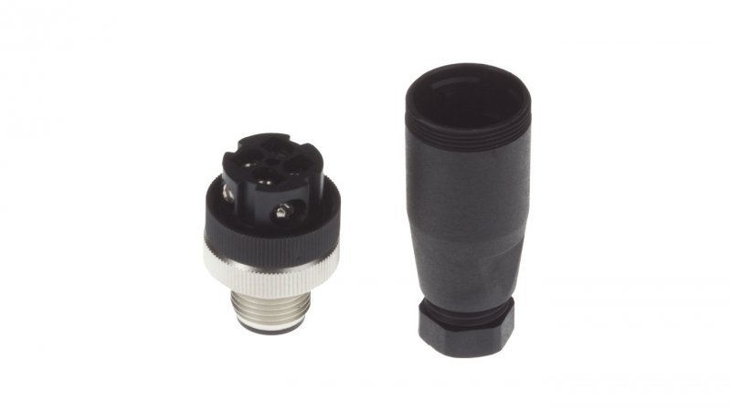Gniazdo proste 4P M12 typ A 4-8mm SACC-M12MS-4CON-PG7-M 1662528 ...