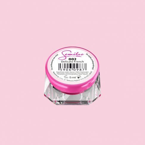 Lakier żelowy do paznokci Delicate French Semilac 002 w Profryzjer.pl