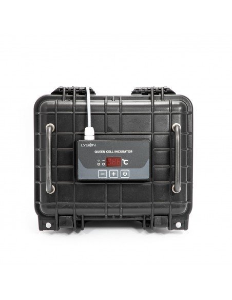 Portable incubator for transporting queen cells 12V