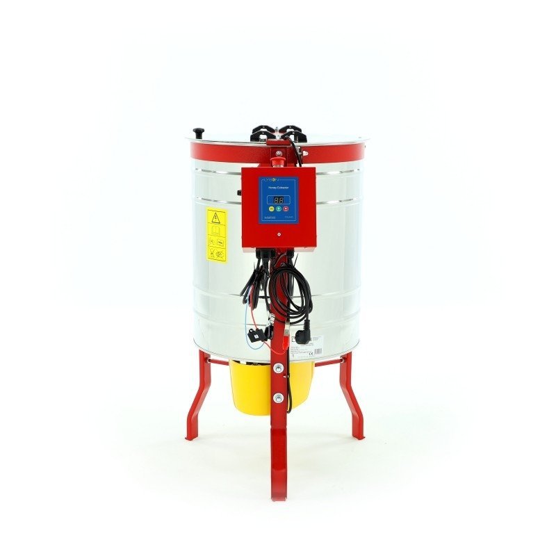 4-frame honey extractor, diagonal, Langstroth electric 12V/230V ?500mm ...