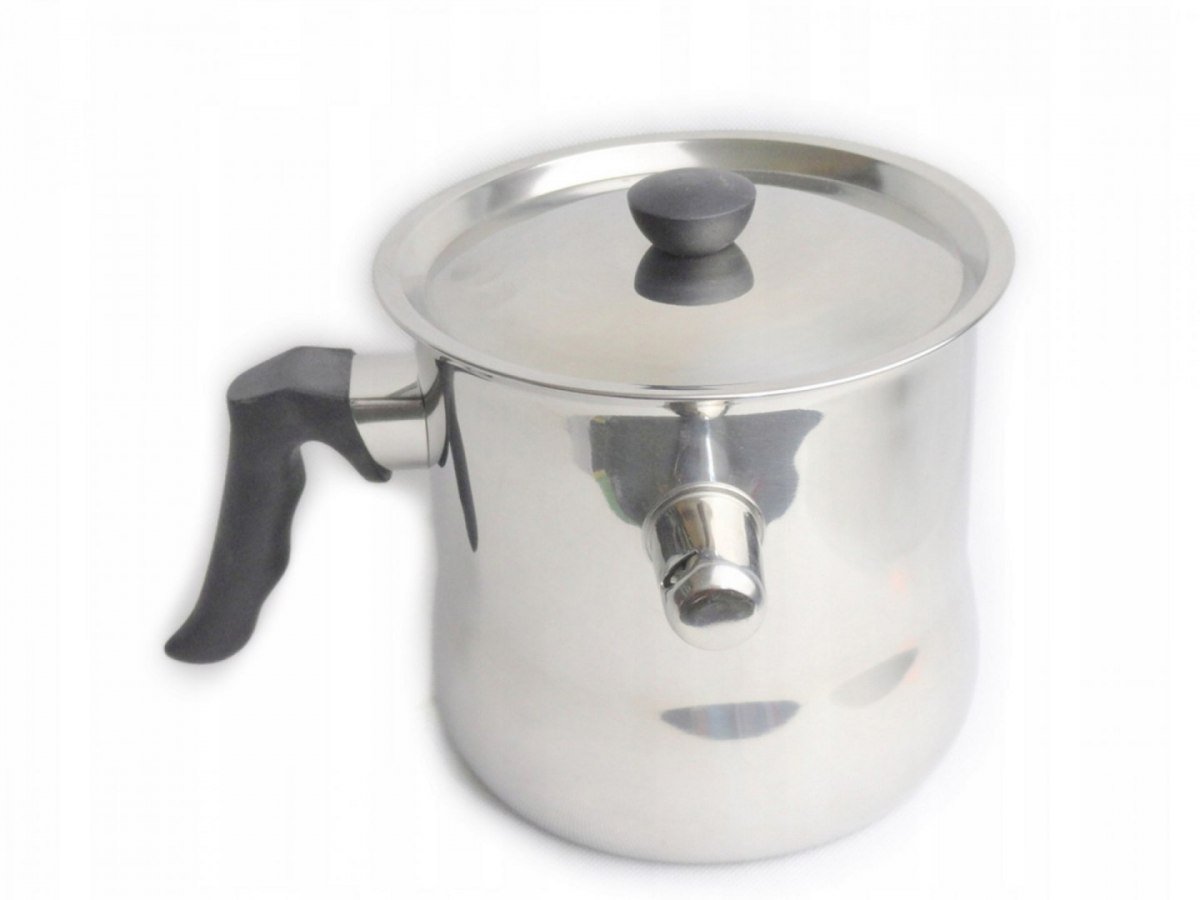 Double wall pot for melting wax - 1L