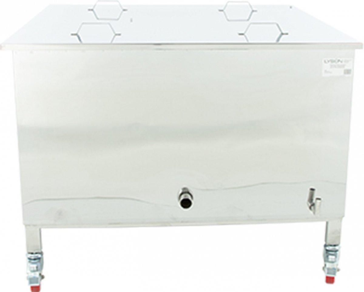 Wax melter for 100 dadant frames