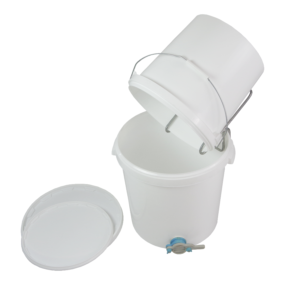 Set: 33L settler + 33L container + drainer