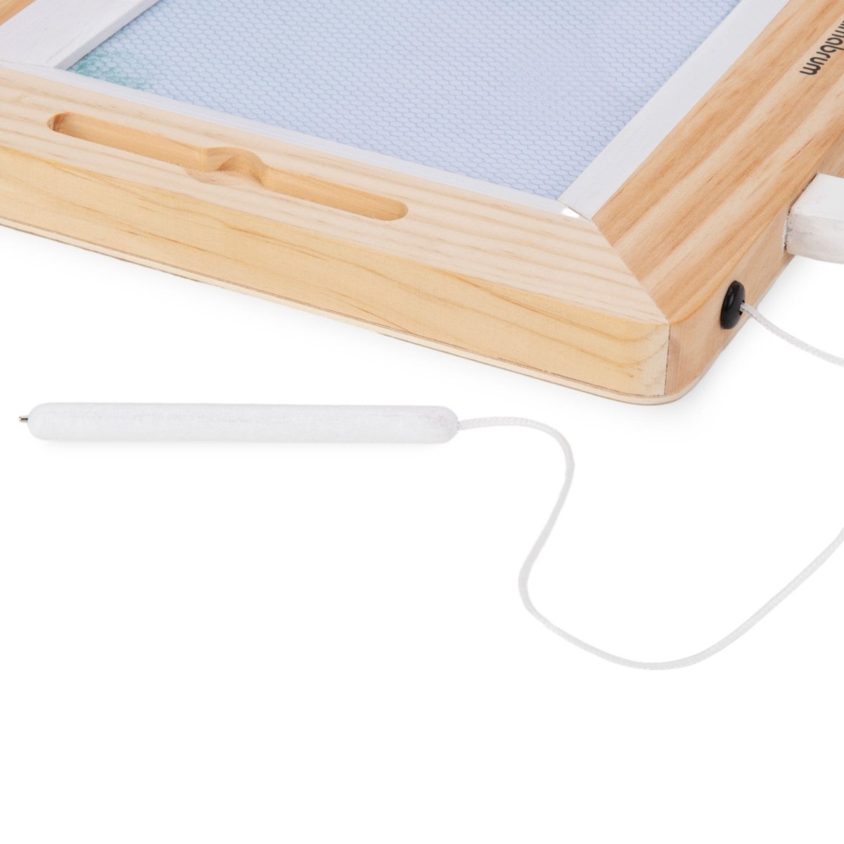 Drewniany znikopis z pieczątkami - tablica do rysowania - Tablice ...