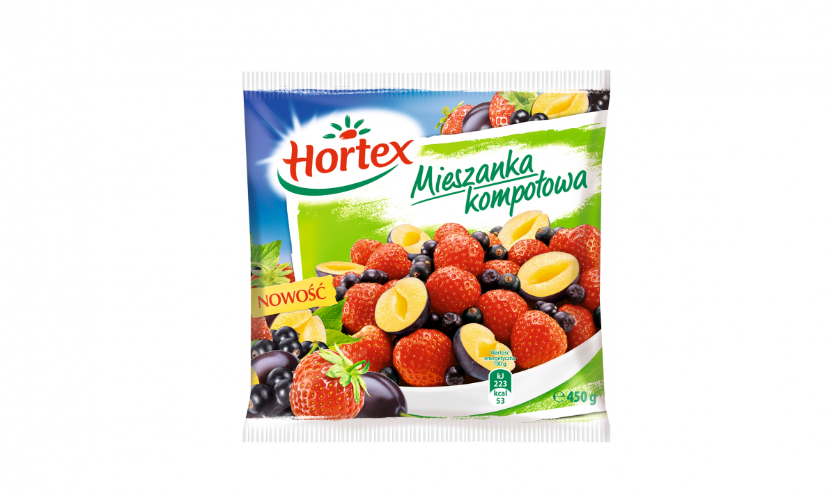 Magda polskie mrożonki [HORTEX] Mieszanka kompotowa 450g 14 - Hortex ...