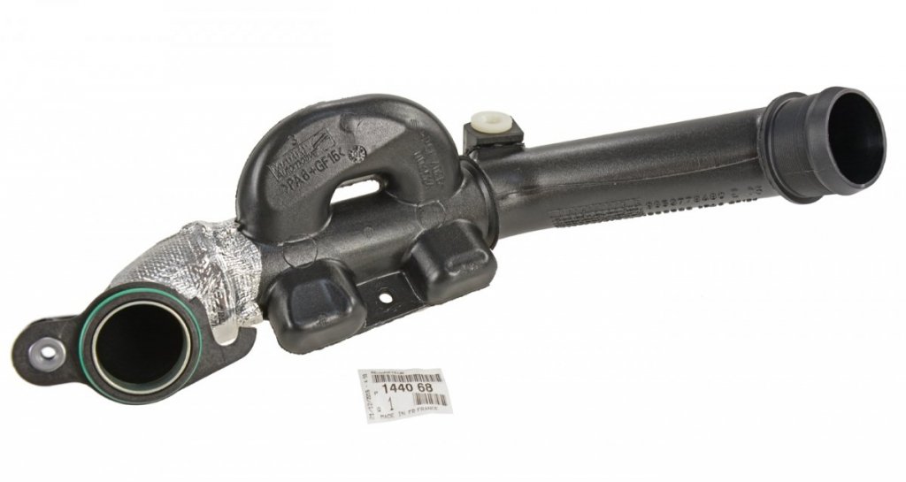 PRZEWÓD REZONATOR POWIETRZA TURBINY 1.6 HDI 144068 - Części samochodowe