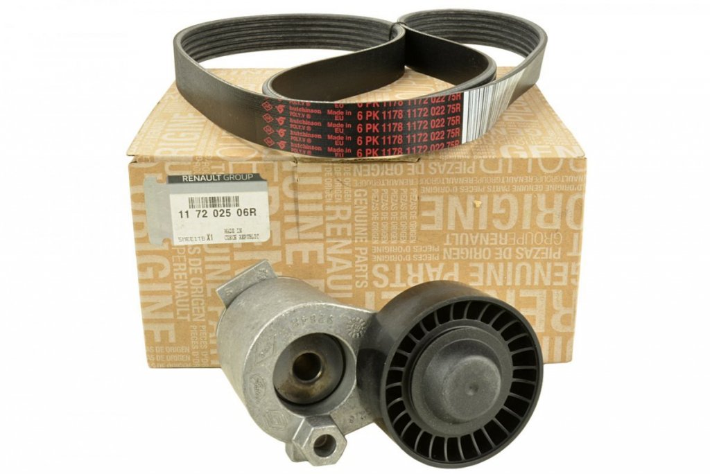 NAPINACZ + PASEK KLINOWY MEGANE SCENIC II III IV - LATITUDE