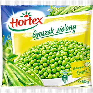 1137 Hortex Groszek zielony 400g 1x14 - Vegetables