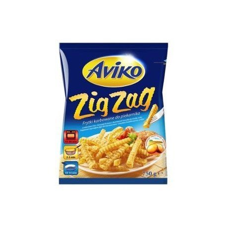 3014 Aviko Fries ZIG ZAG 750g 1x12 - Fries