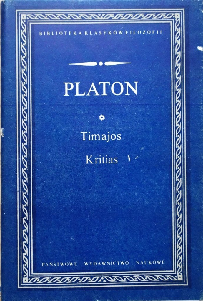 Platon Timajos. Kritias