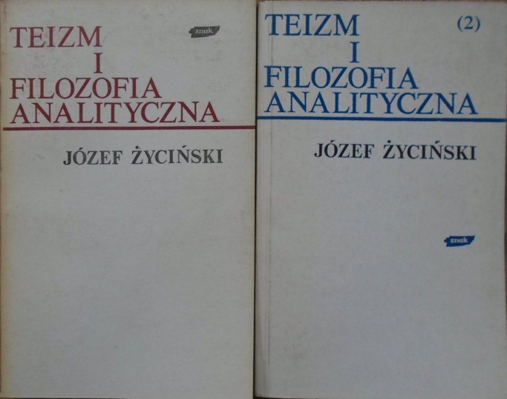 Józef Życiński Teizm i filozofia analityczna [komplet]