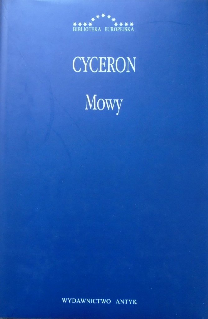 Cyceron • Mowy - Starożytna i średniowieczna - Filozofia