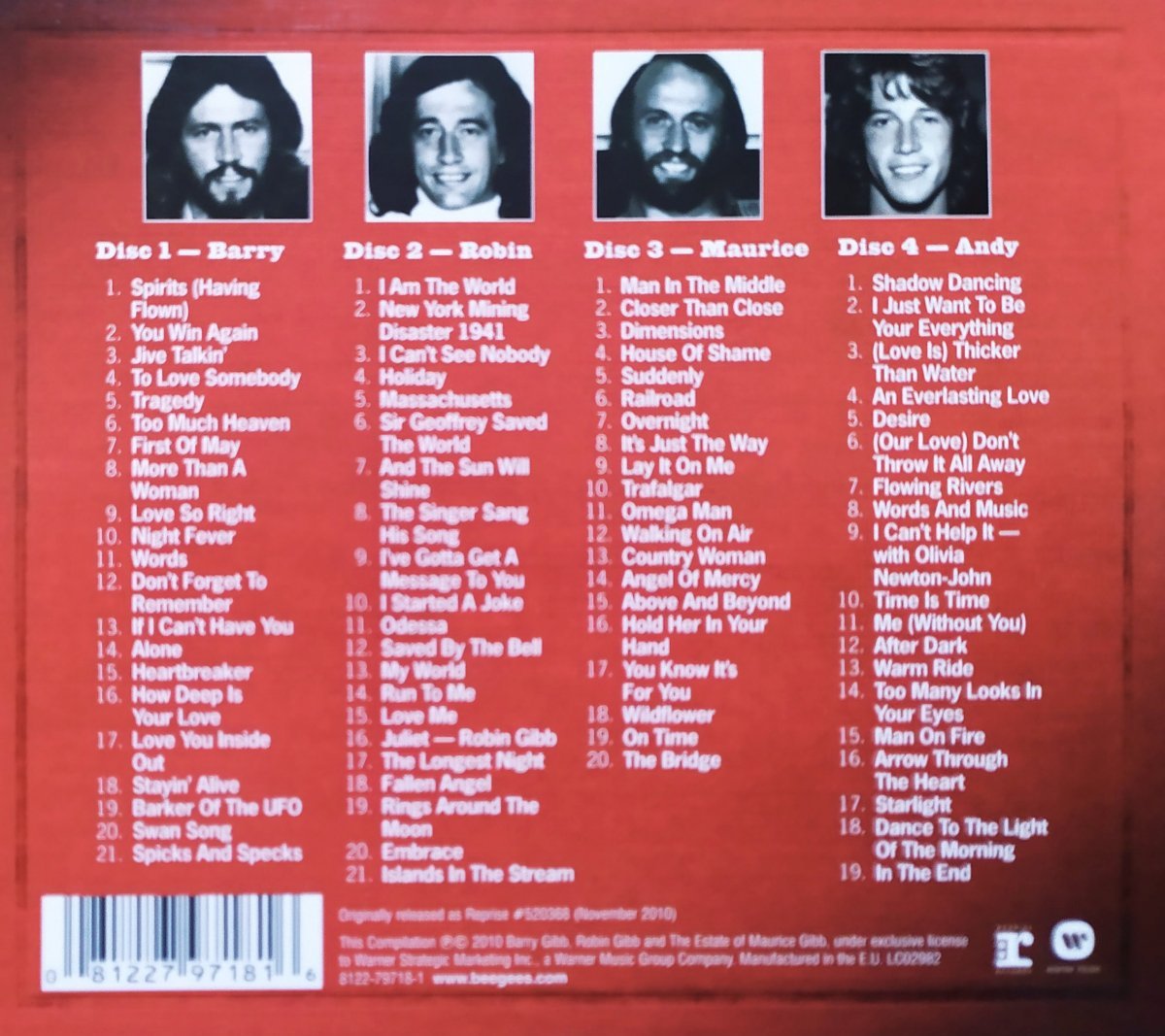 Bee Gees Mythology 4CD Box Set