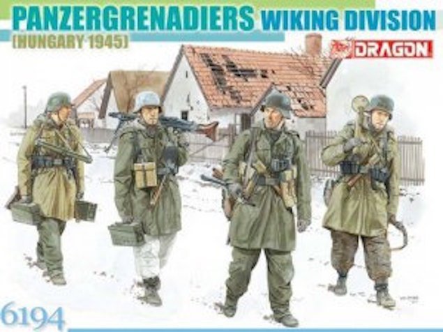 Dragon 6194 Panzergrenadiers (Hungary) (1:35) - scale 1:35 - Figures