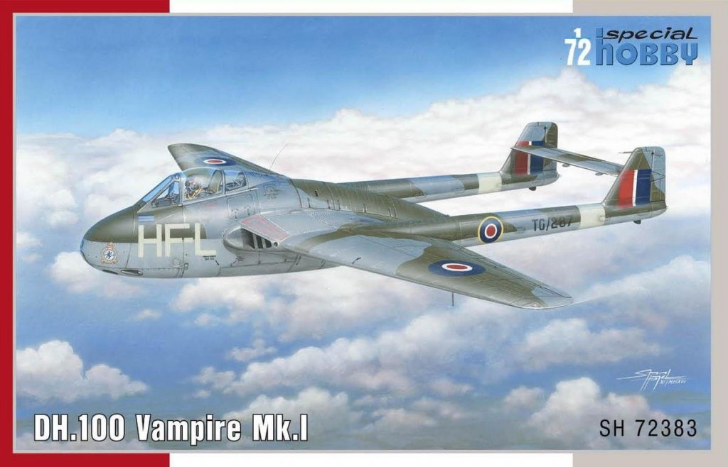 Special Hobby 72383 DH.100 Vampire Mk. I 'RAF, RAAF and Armée de l'Air ...