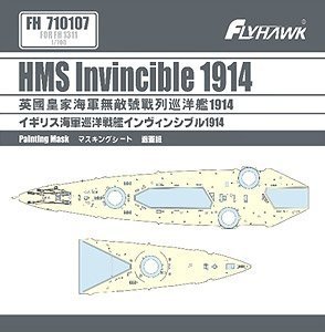 FlyHawk Model FH710107 HMS Invincible 1914 Painting Mask ( Flyhawk ...