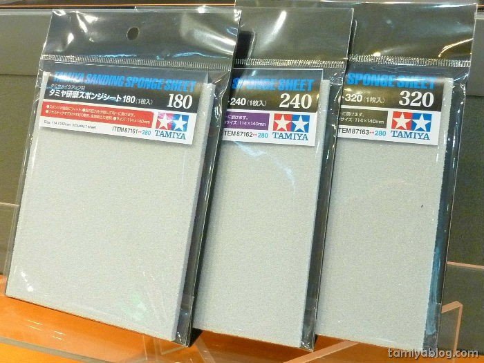 Tamiya 87161 Gąbka scierna gradacja 180 - Files, sandpaper - Tools