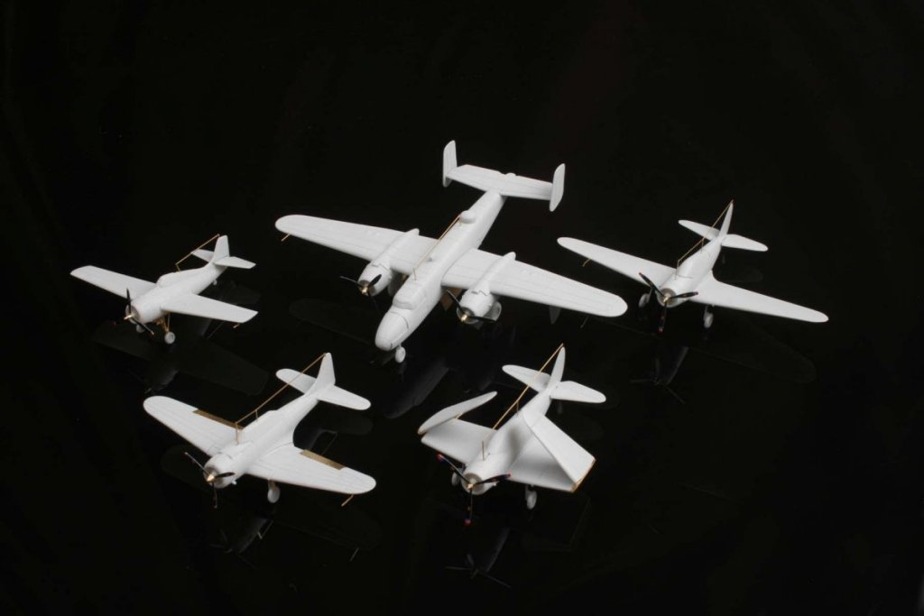 MK1 Design MS-20012 WWII US DECK PLANE SET I 1 200 - skala 1:200 - MK1 ...