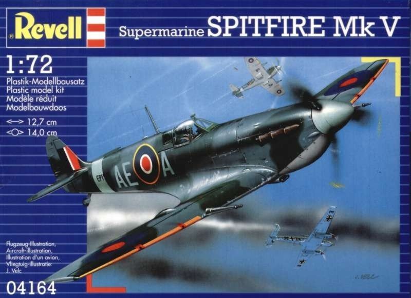 Revell 04164 Spitfire Mk V b (1:72) - propeller planes - 1:72 ...