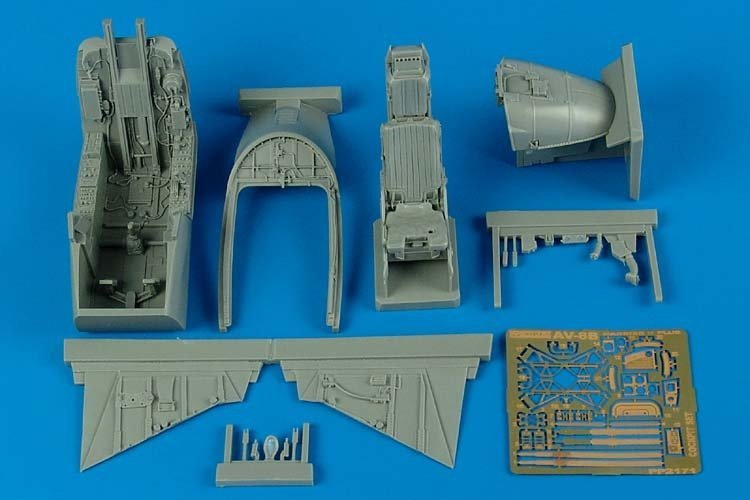 Aires 2171 AV-8B Harrier II Plus cockpit set 1 32 Trumpeter - Aires ...