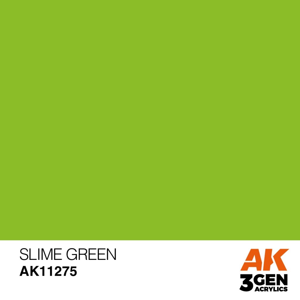 AK Interactive AK11275 SLIME GREEN – COLOR PUNCH 17ml - AK 3GA (3rd ...