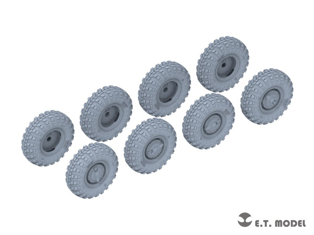 E.T. Model P35-113 Russian BTR-80 APC Weighted Road Wheels(Narrow) (3D ...