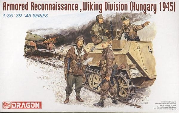 Dragon 6131 Armored Reconnaissance,Wiking Div. (1:35) - scale 1:35 ...
