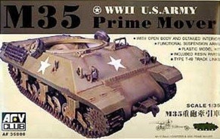 AFV Club 35S08 M35 Prime Mover (1:35) - Armored vehicles - 1939-1945 ...