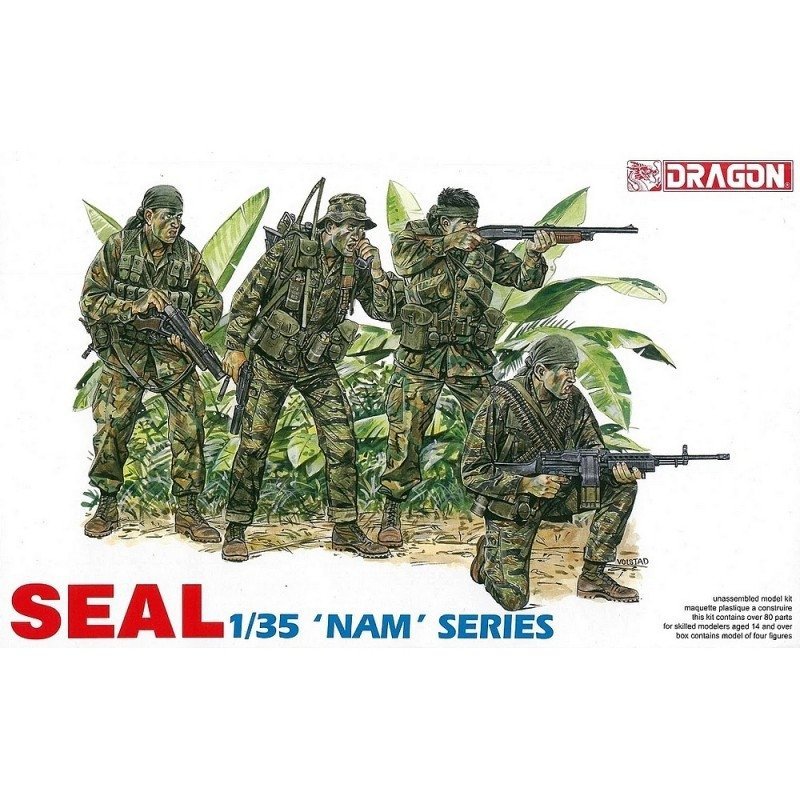 Dragon 3302 SEAL 1 35 - scale 1:35 - Figures