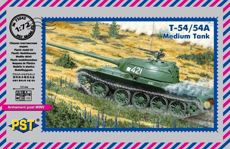PST 72045 Т-54 54А Medium Tank 1 72 - auf 1945 - 1 72 - Military ...
