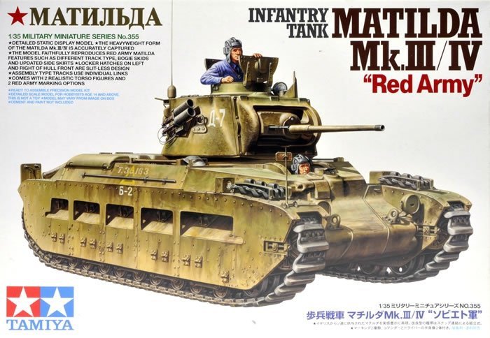 Tamiya 35355 Matilda Mk.III IV Red Army 1 35 - Tanks - 1939-1945 - 1 35 ...
