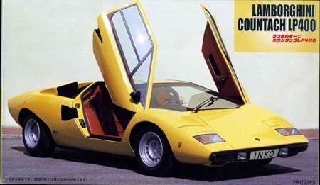 Fujimi 122106 Lamborghini Countach LP400 (1:24) - 1:24 - Car models