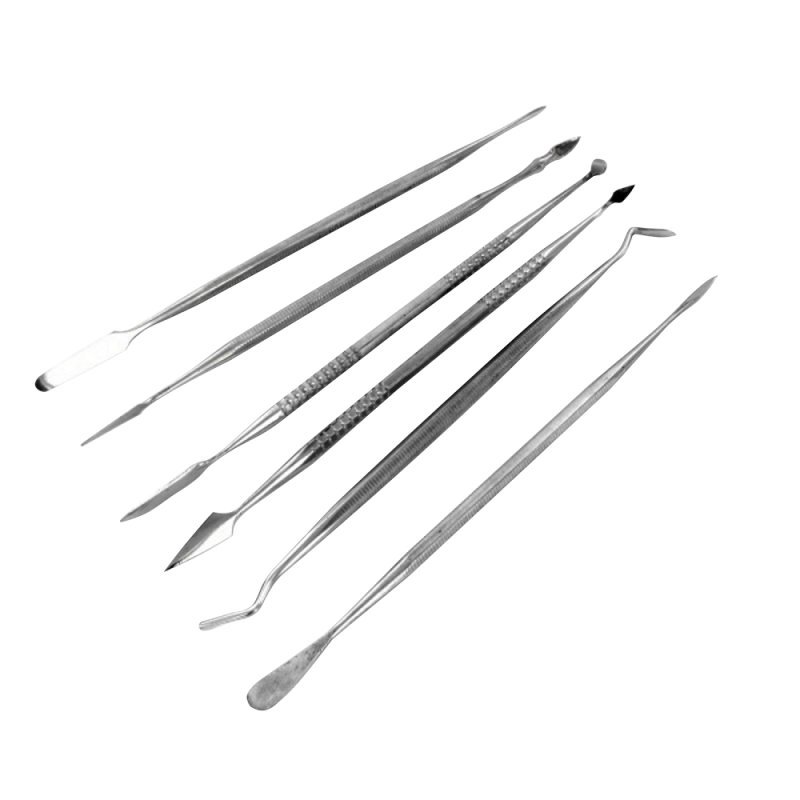 Modelcraft PDT5200 6 Pce Stainless Steel Carvers Double Ended Set - Spreaders, spatulas, mixers ...