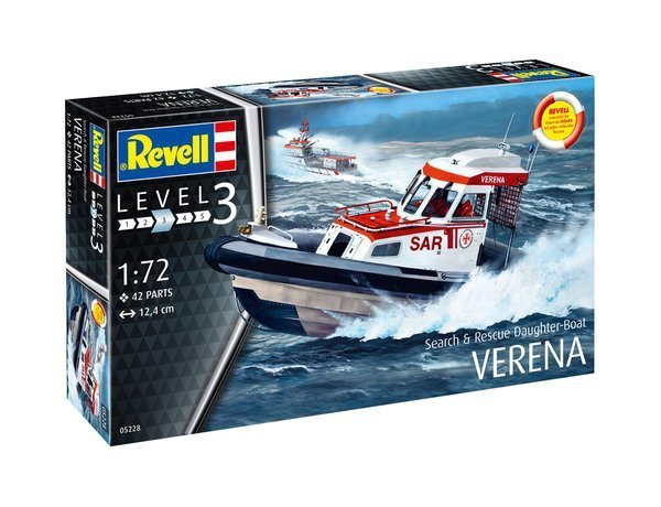 Revell 05228 Search and Rescue Boat Verena 1:72 - scale 1:72 - Civilian ...